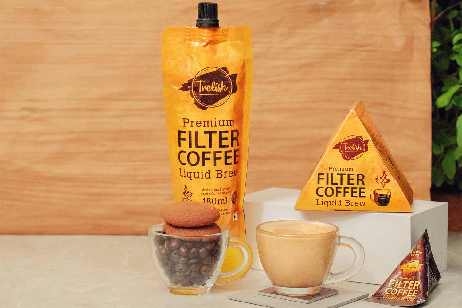 Filter Coffee - Liquid Brew - Standee Pouch (Set of 2) – Trelish
